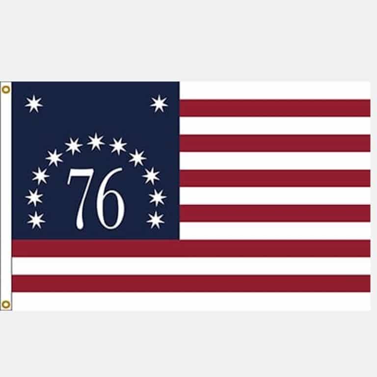 Bennington Flag - 1776 U.S. Historical | Telescoping Flagpoles